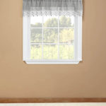 Lillian Tier pair, Swag Pair & Insert Valance with Macramé Band ...